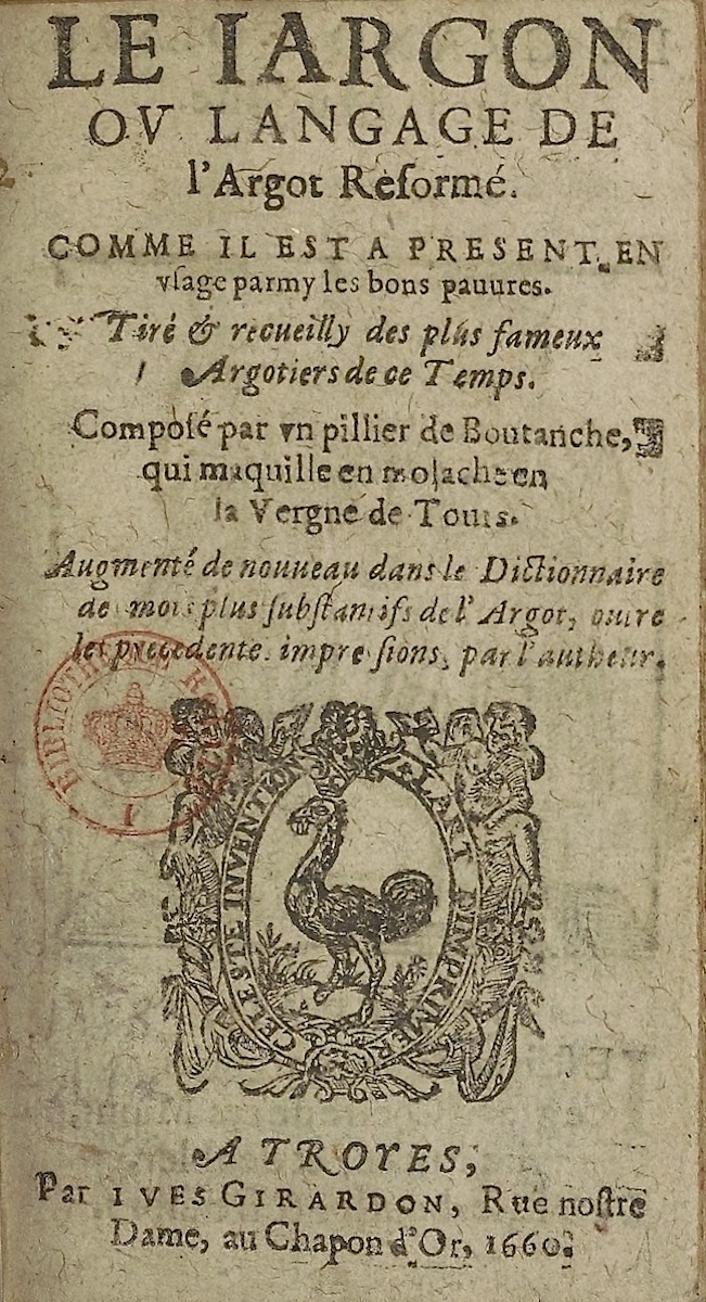 Argot: Slang and the Imaginary Criminal Underground – Shady Detectives ...